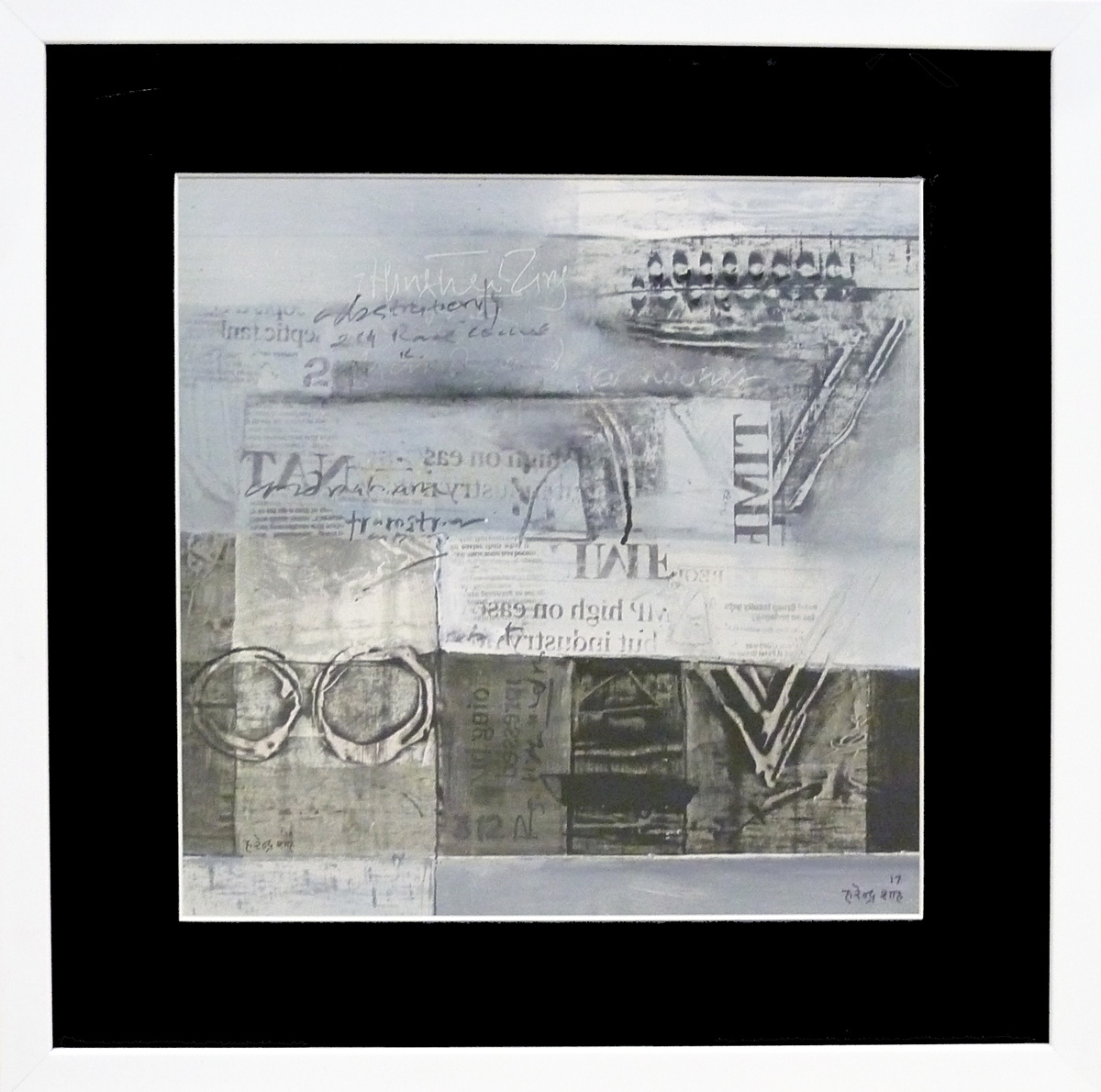 Harendra Shah - Online Painting Sale at Rhythm Art Gallery for Abstract