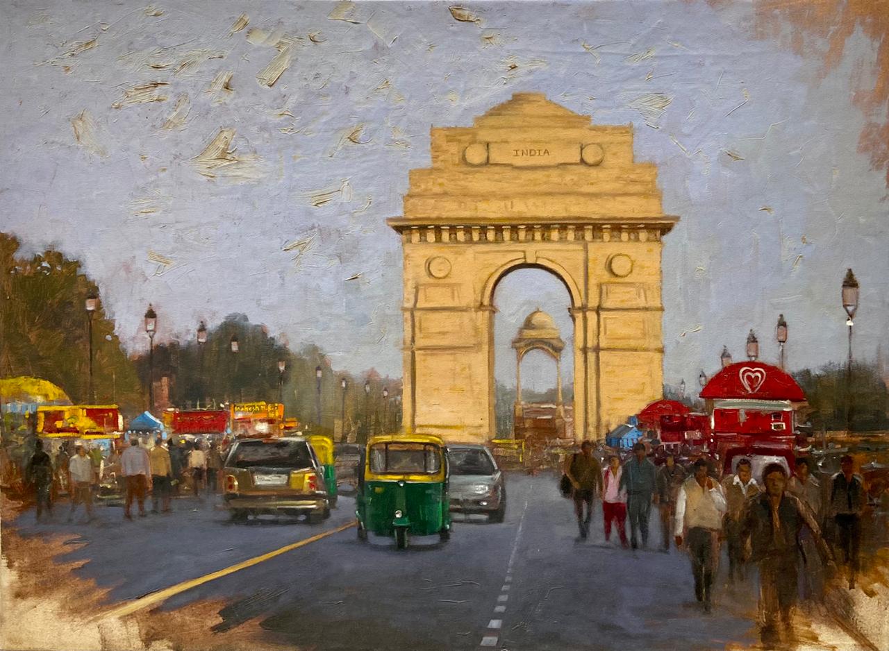 India Gate Painting